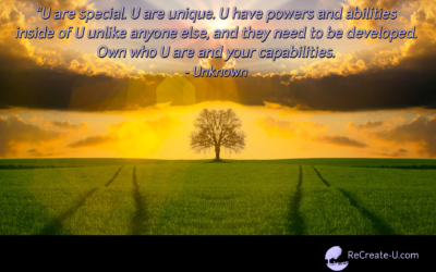 Inspire Your Inner Greatness | ReCreate-U